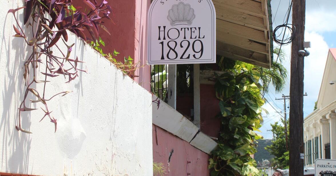 St. Thomas couple revives historic Hotel 1829 | Business ...