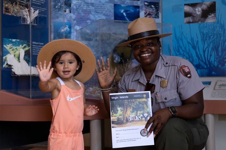 Two-year-old in the V.I. visits 49th National Park | News ...