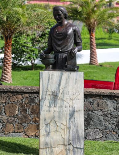 Statues of famed Virgin Islanders spruced up at Educators Park | News ...