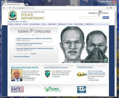 V.I. Police Department website being updated, slowly | News ...