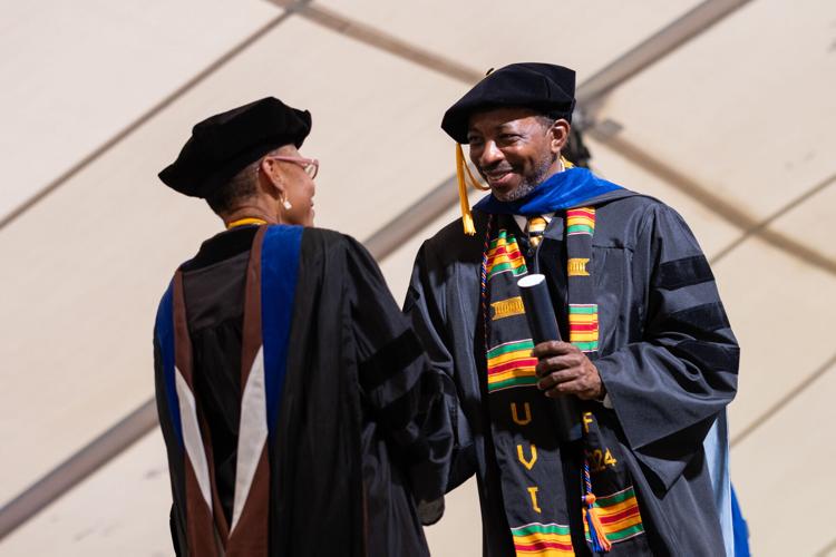 In photos: UVI Commencement | News | virginislandsdailynews.com