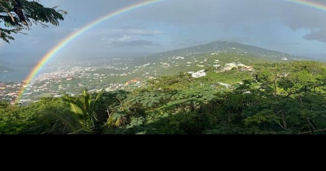 Rainbow arches over STT | News | virginislandsdailynews.com