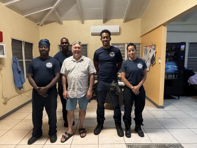 Renowned NYC firefighter visits territory | News ...