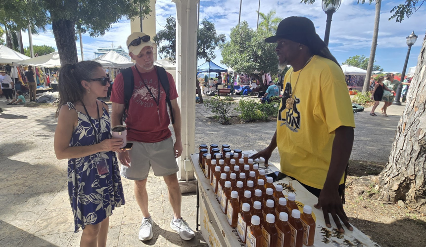 Locals, visitors enjoy Festival food fair honoring Daisy Byam's ...