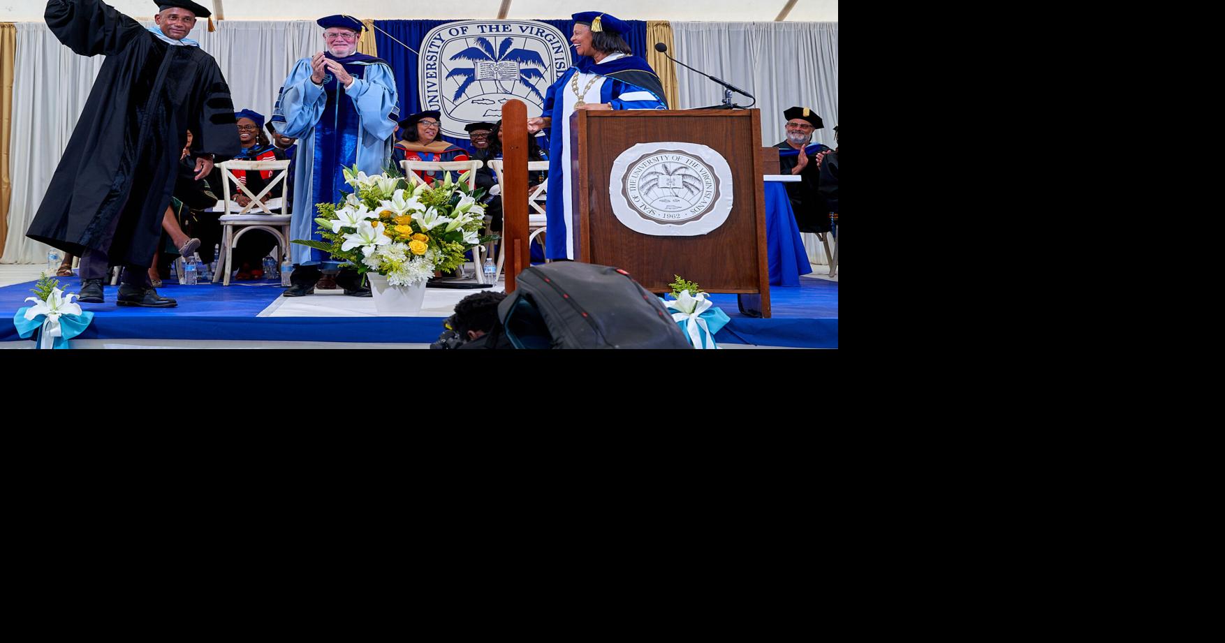 Grads urged to celebrate themselves during UVI's commencement on STX ...