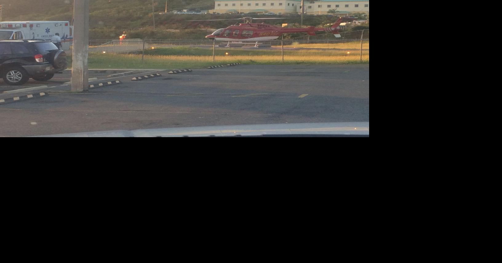 Rare landing at Schneider Hospital | News | virginislandsdailynews.com