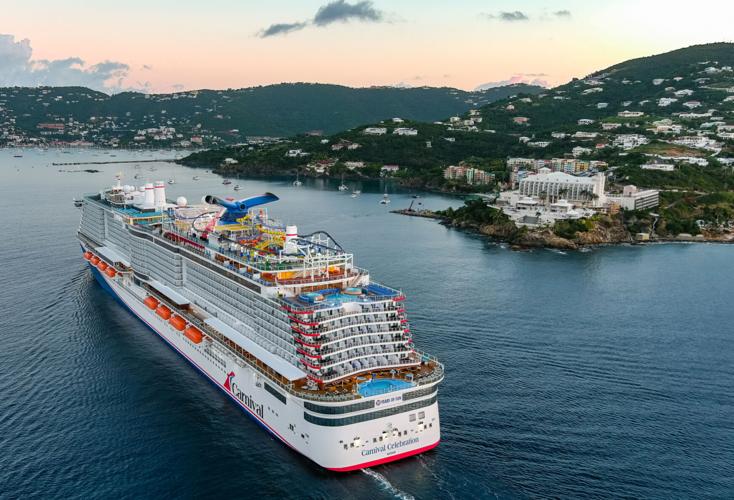 Carnival's newest ship pays port call to St. Thomas ...