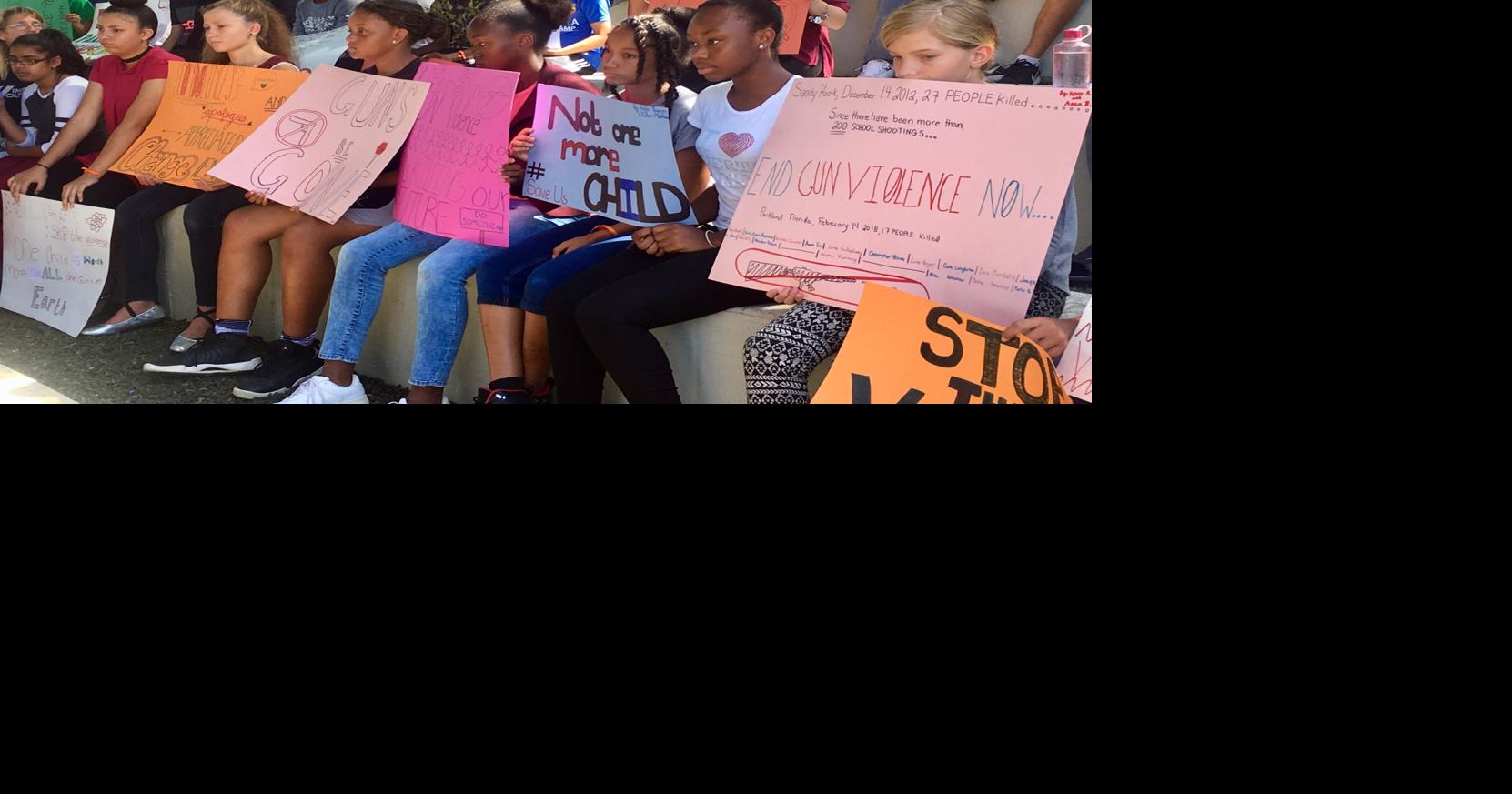 Students walk out in massive demonstrations against gun violence | News ...