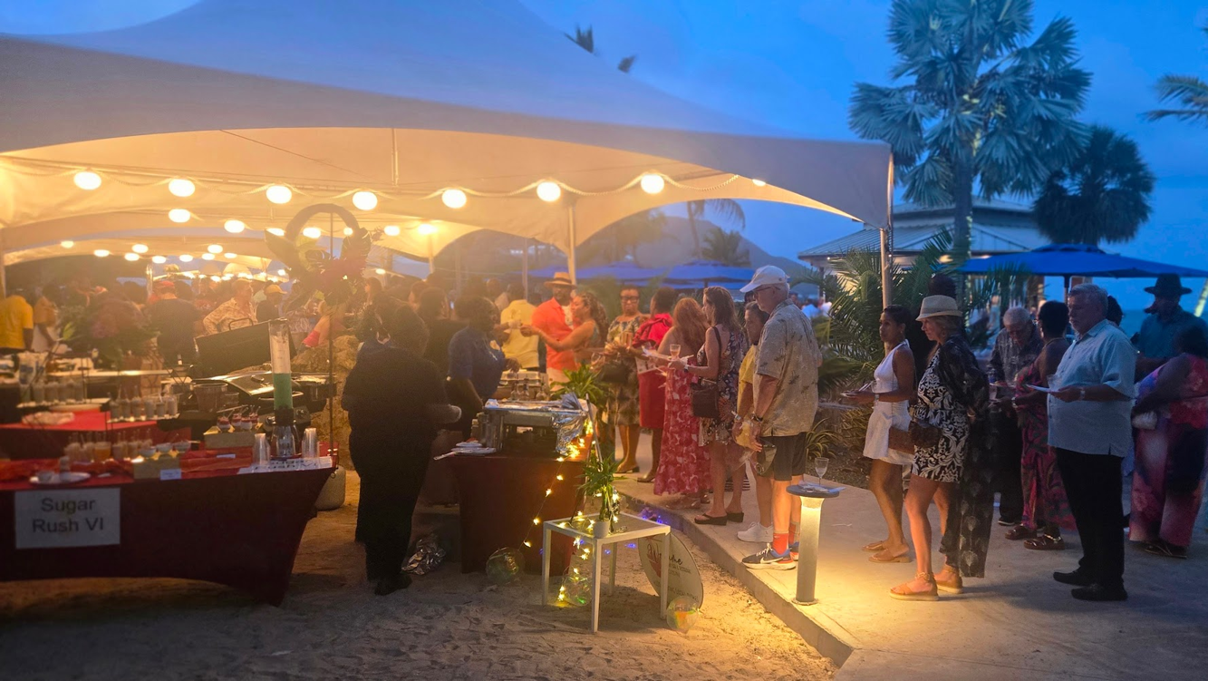 Taste sampling line | | virginislandsdailynews.com