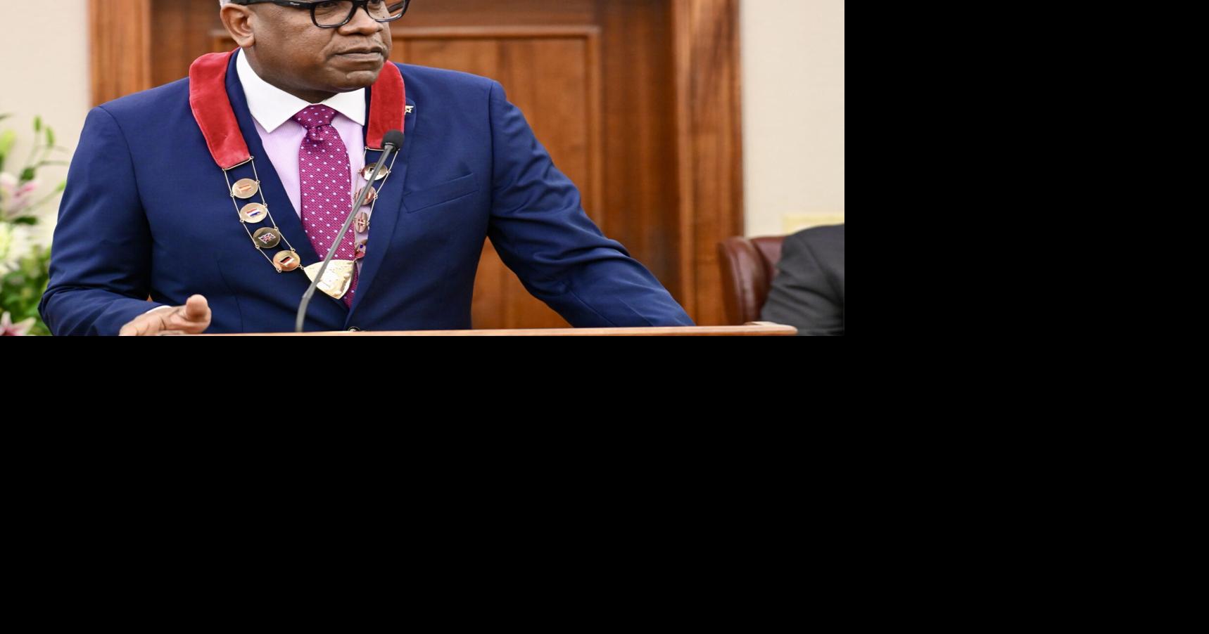 Bryan says territory 'progressing' in lofty speech lauding his ...