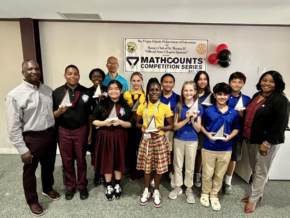 Students shine at St. Thomas District MathCounts competition | News | virginislandsdailynews.com