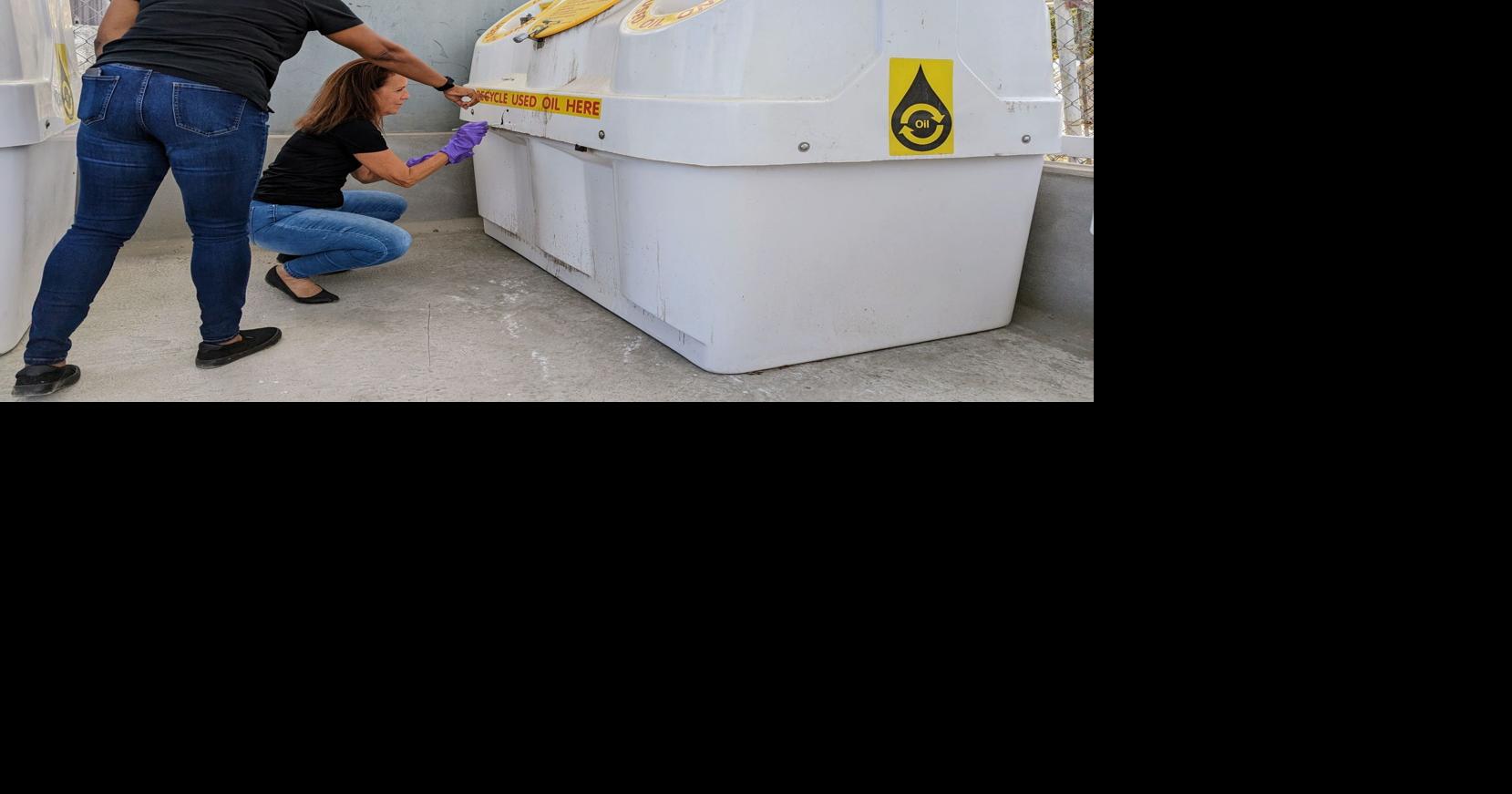 Waste Management debuts beautified used oil collection facility ...