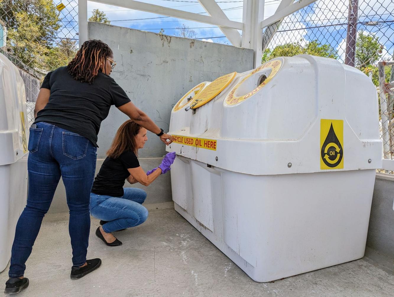 Waste Management debuts beautified used oil collection facility ...