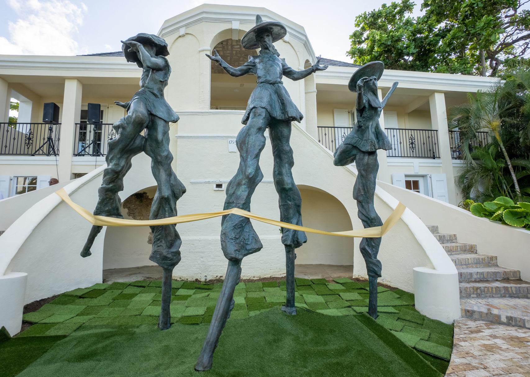 Artist captures the spirit of the mocko jumbie with The Guardians ...