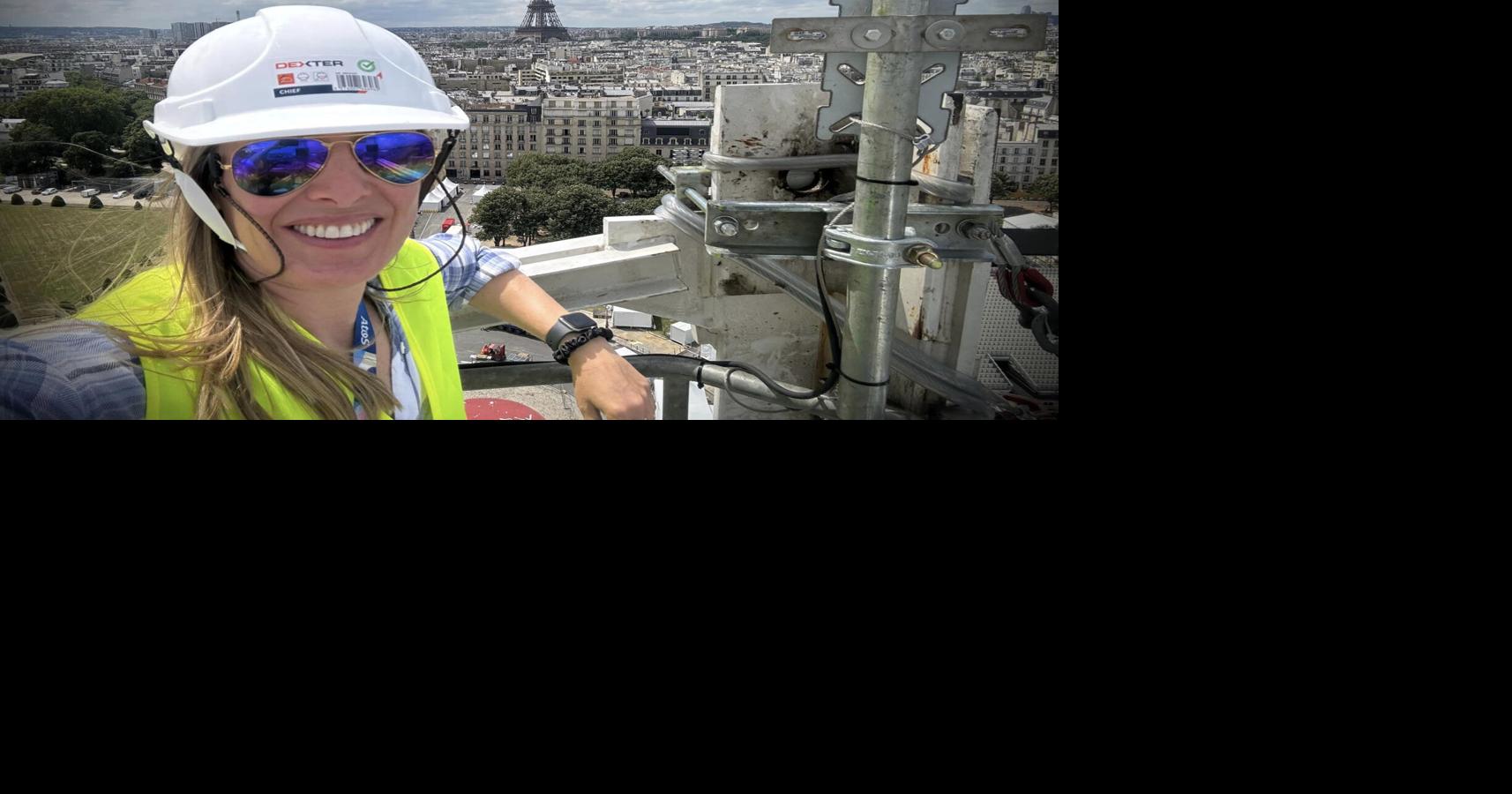 Katie Tannenbaum on the tower | Sports | virginislandsdailynews.com