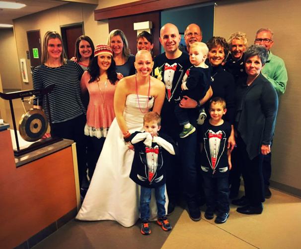 Why I wore a Wonder Woman costume - then my wedding dress - to chemo ...