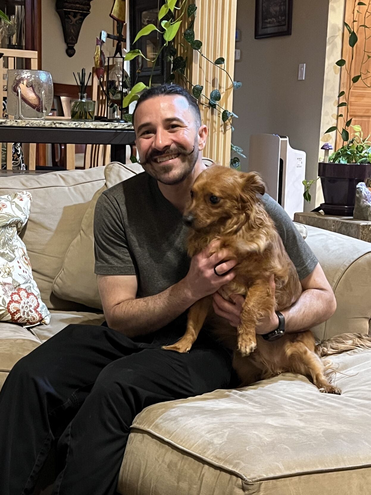 Tyler and His Dog Gimli.JPG | | virginislandsdailynews.com