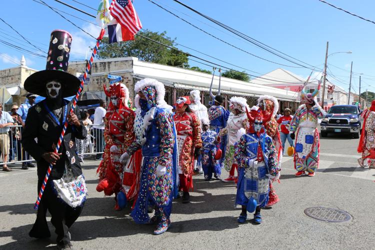 Royalty, jumbies and revelers make Adults’ Parade spectacular ...