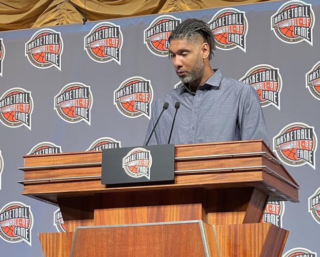 Reminiscing on the past: Duncan to be inducted into Hall of Fame today ...