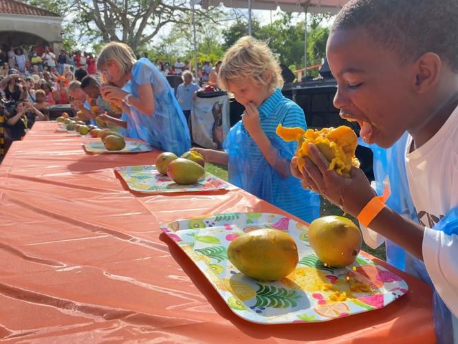 Botanical garden sees huge turnout for Mango Melee | News ...