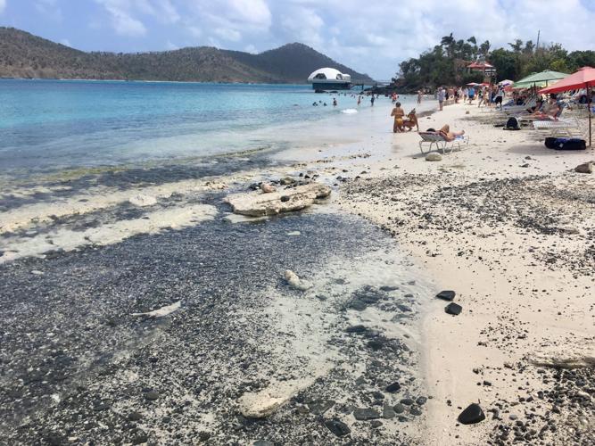 Coki beach recovering after recent washout | News | virginislandsdailynews.com