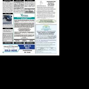 Page S3 | e-Edition | virginislandsdailynews.com