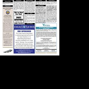 Page S3 | e-Edition | virginislandsdailynews.com