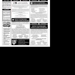 Page S3 | e-Edition | virginislandsdailynews.com