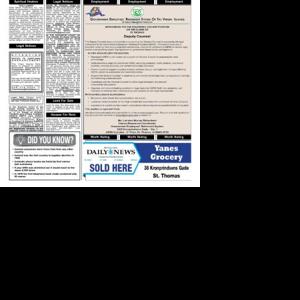 Page S3 | e-Edition | virginislandsdailynews.com