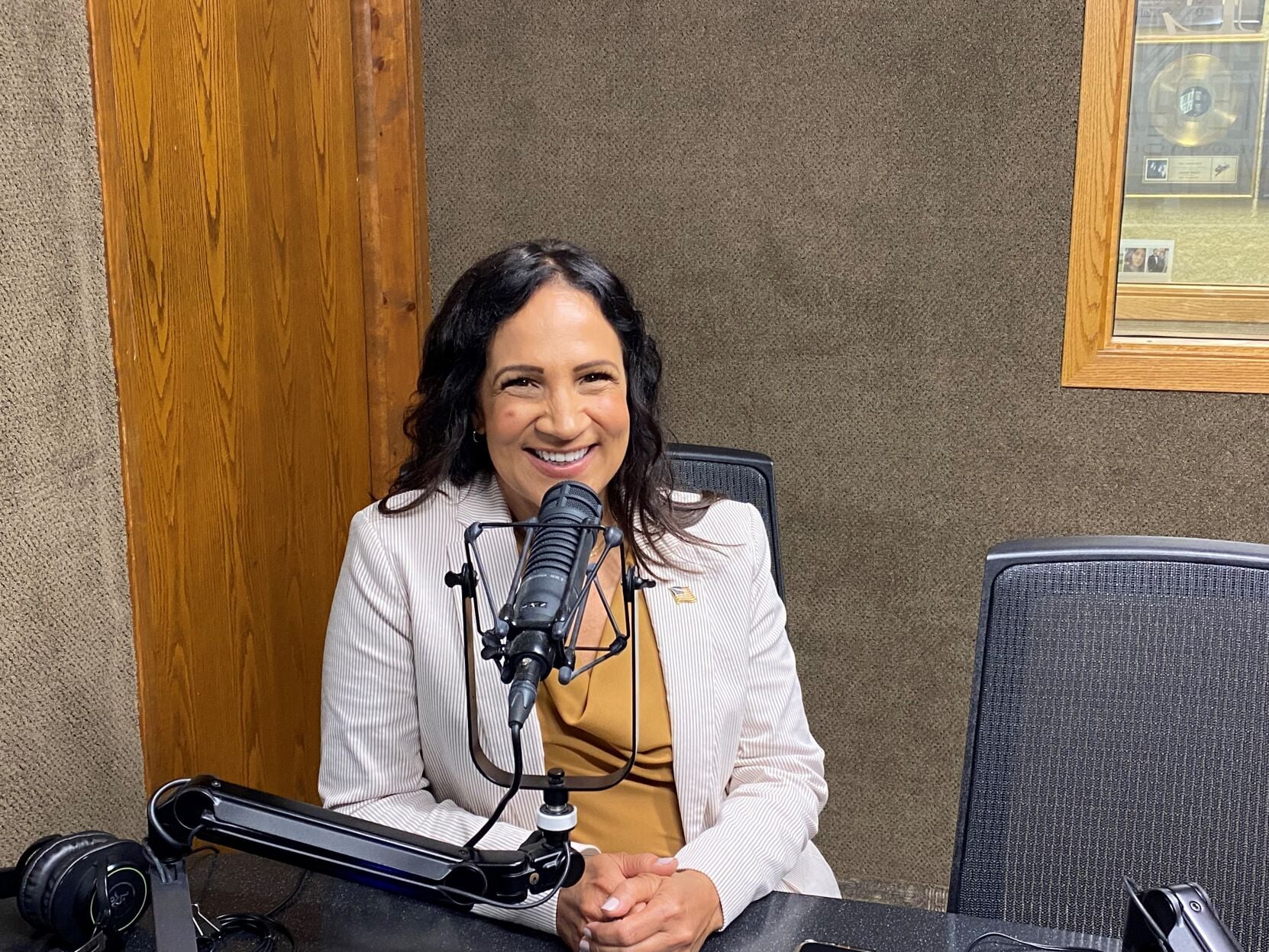 Gubernatorial candidate Lisa Demuth makes stop at Leighton Media on ...