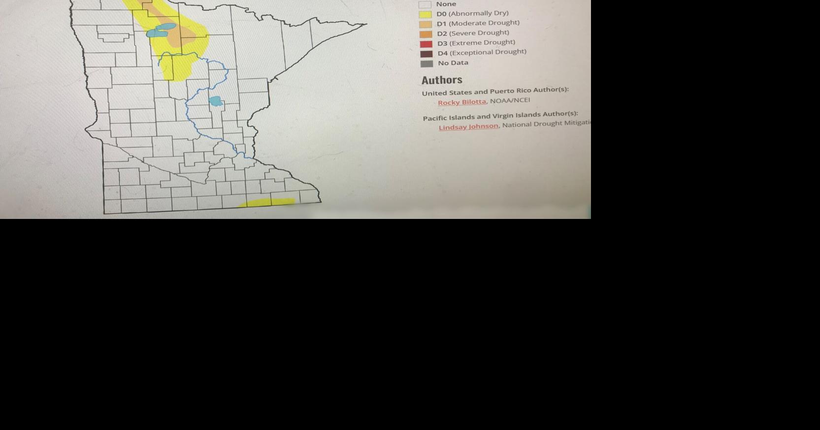 Nearly 90-percent of Minnesota is now drought-free including west ...