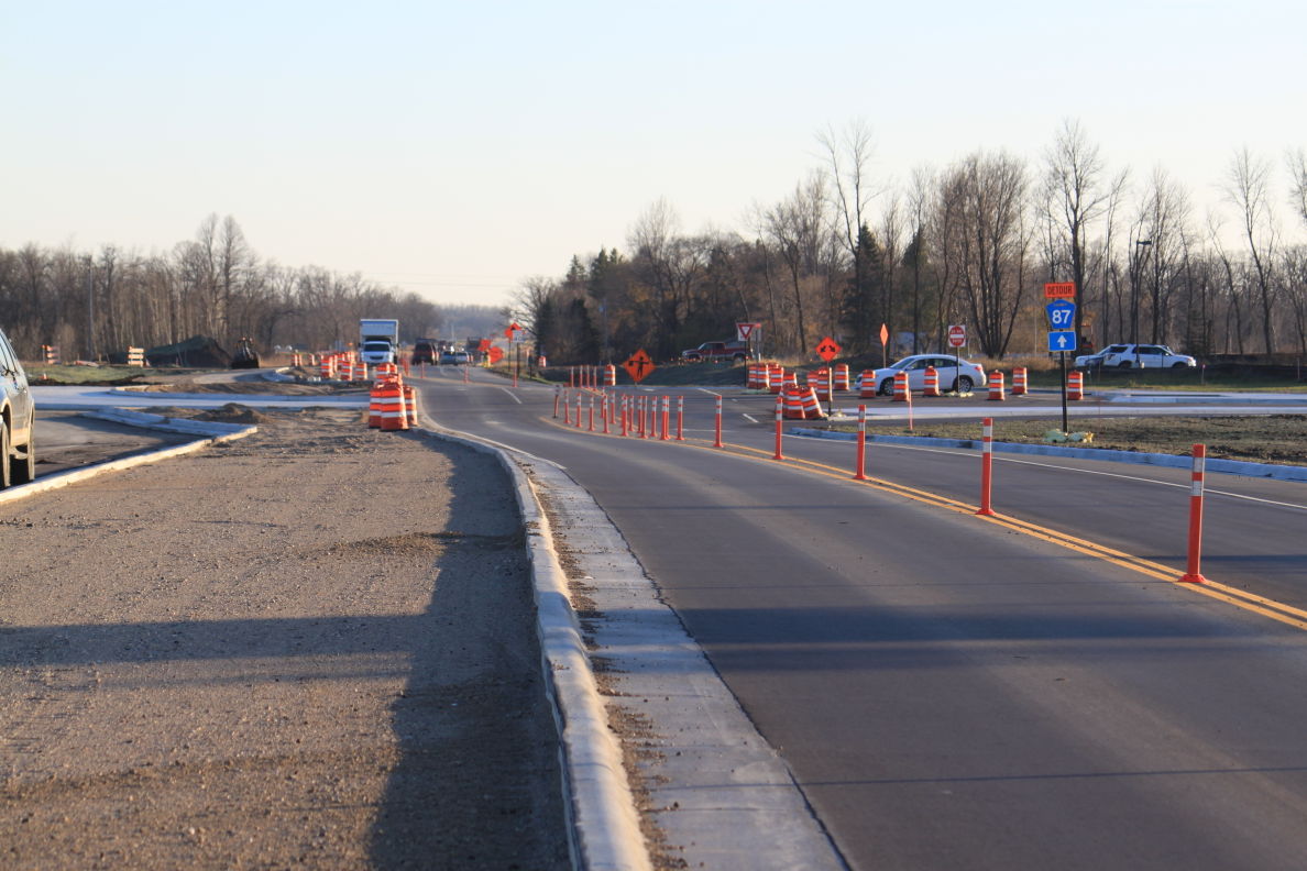 Highway 29 roundabout near Alexandria set to open in mid-November ...