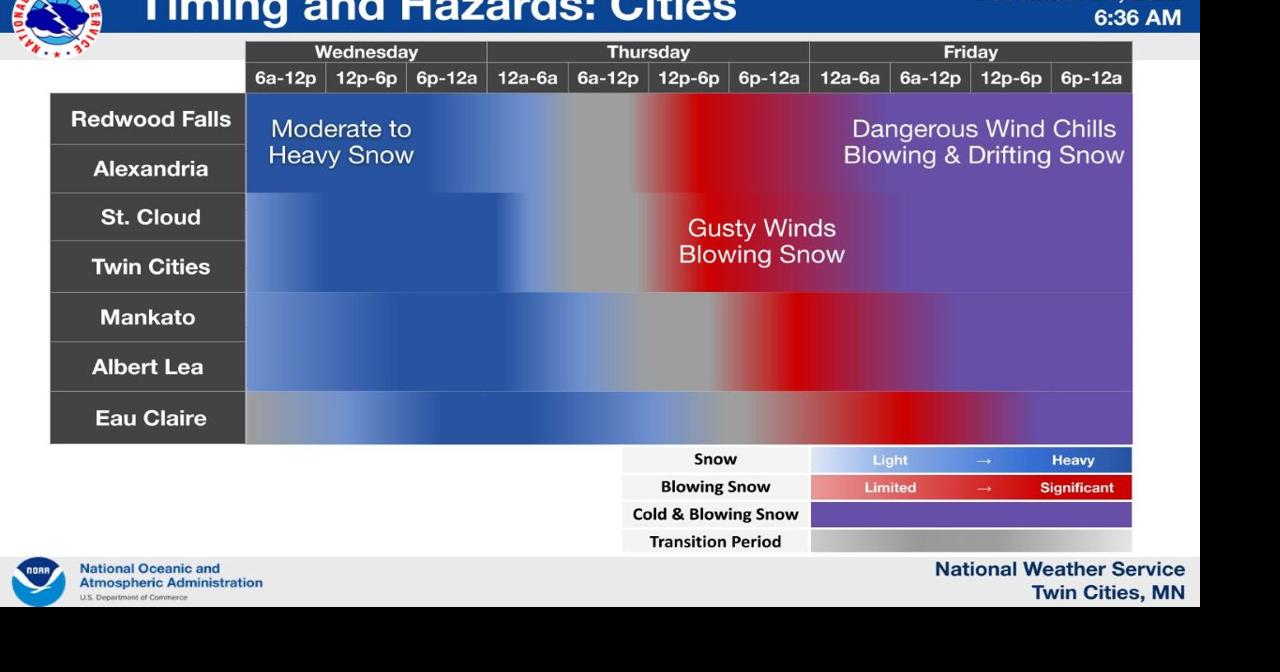 Timing of winter storm expected to cause travel disruptions | Local ...