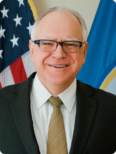 Gov. Tim Walz addresses Minnesotans about ICE raids in Minnesota ...