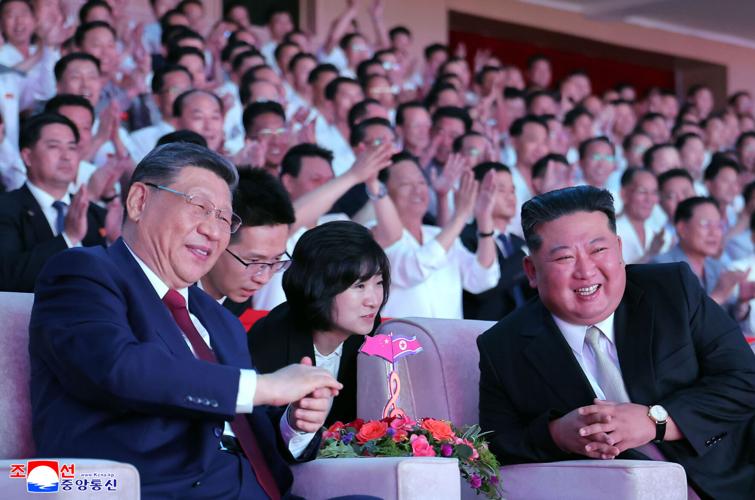 Xi and Kim push for greater ties between China and North Korea | World ...