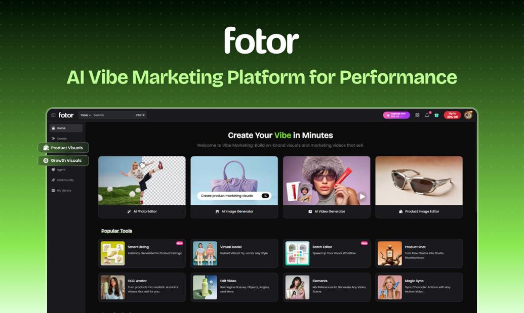 Fotor Unveils Its AI Vibe Marketing Platform Built for Performance ...