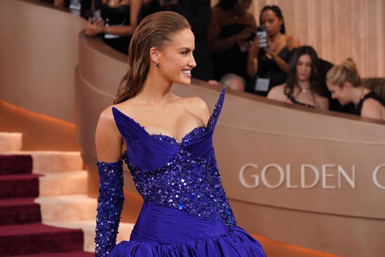 See top photos of stars on the 2026 Golden Globe Awards red carpet ...