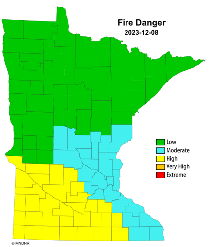 Increased wildfire risk due to unseasonably warm weather | Local News ...