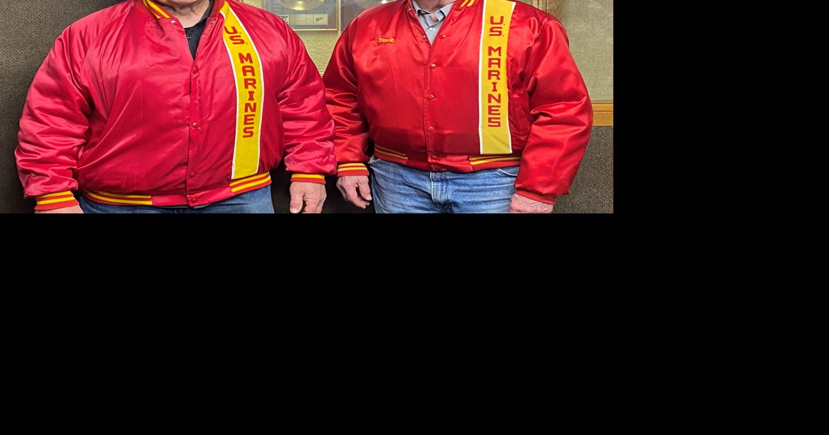 Marines Grant Haugen and Dave Anderson give a wrap up of the Toys for ...