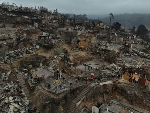 Chile blaze victims plead for help from razed neighborhoods | National ...
