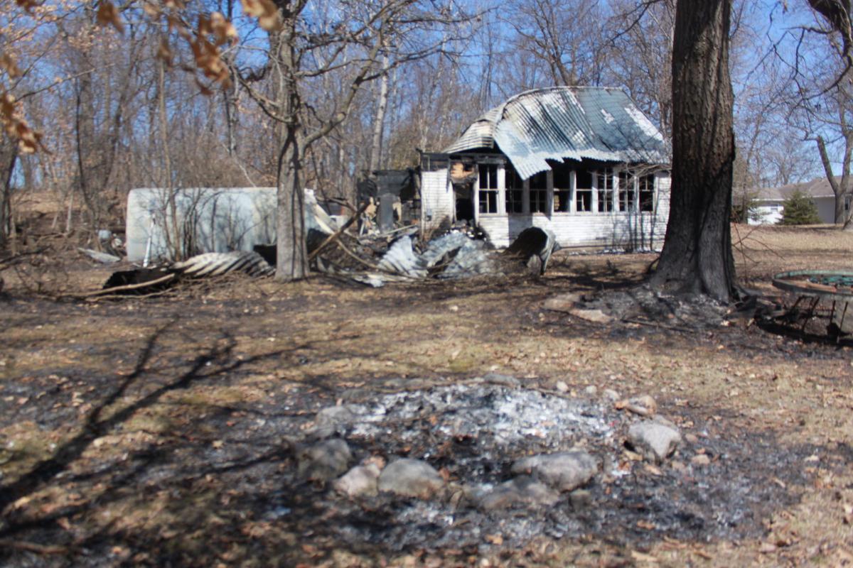 Sparks from leaf pile burns down old school | Local News ...