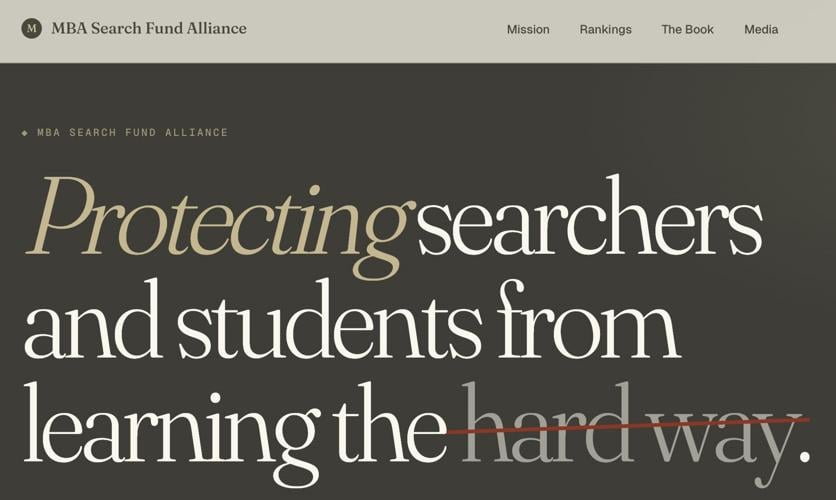 MBA Search Fund Alliance Launches Verified Searcher Community, Expands ...