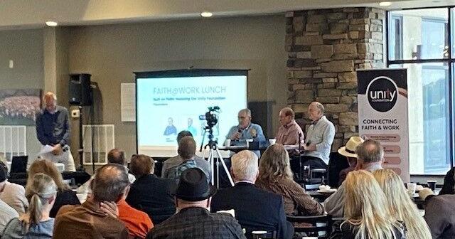 Vern Anderson, Tim Cullen, and Tom Schabel honored Thursday during ...