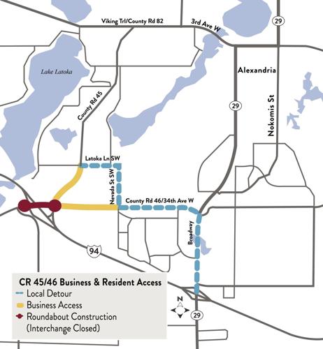 Construction starts May 15 at I-94/Hwy 27/County Road 45/46 interchange ...