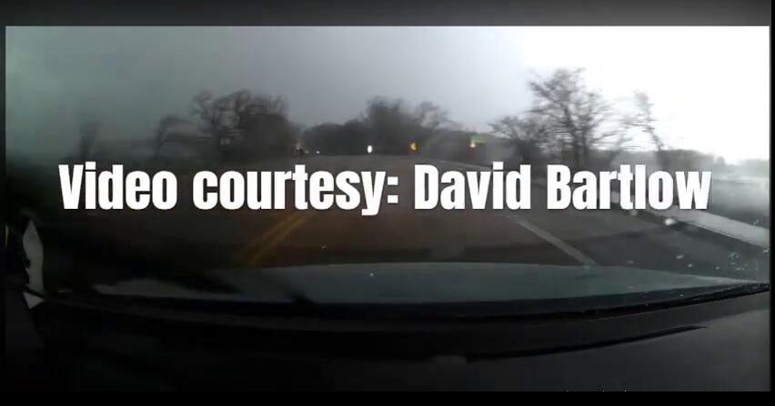 Alexandria storm damage as it happens from a dashcam | Local News ...