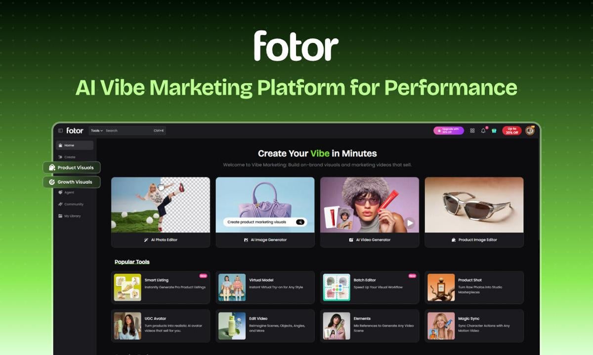 Fotor's AI Vibe Marketing Platform: Powering the Complete Visual ...