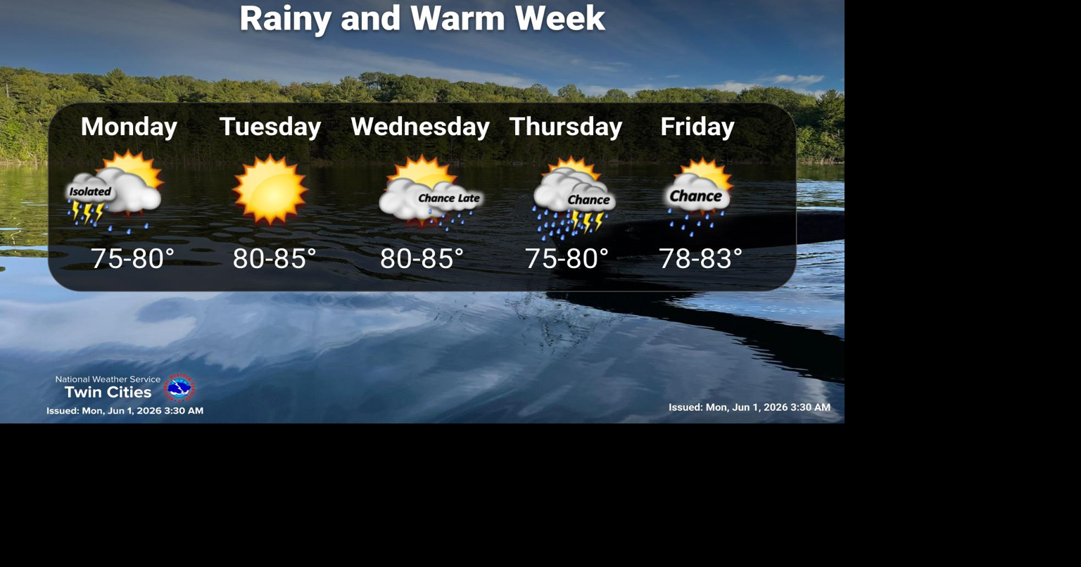 Rain and thunderstorms possible for much of this week | Local News ...