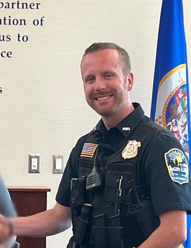 Alexandria City Police Officer Carter Lentsch earns a "Hat Trick ...