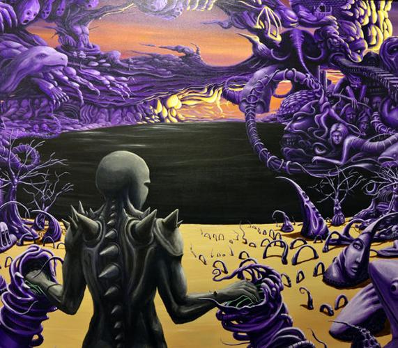 The curious art of David Mishra: exhibit opens at Artlandish Gallery ...