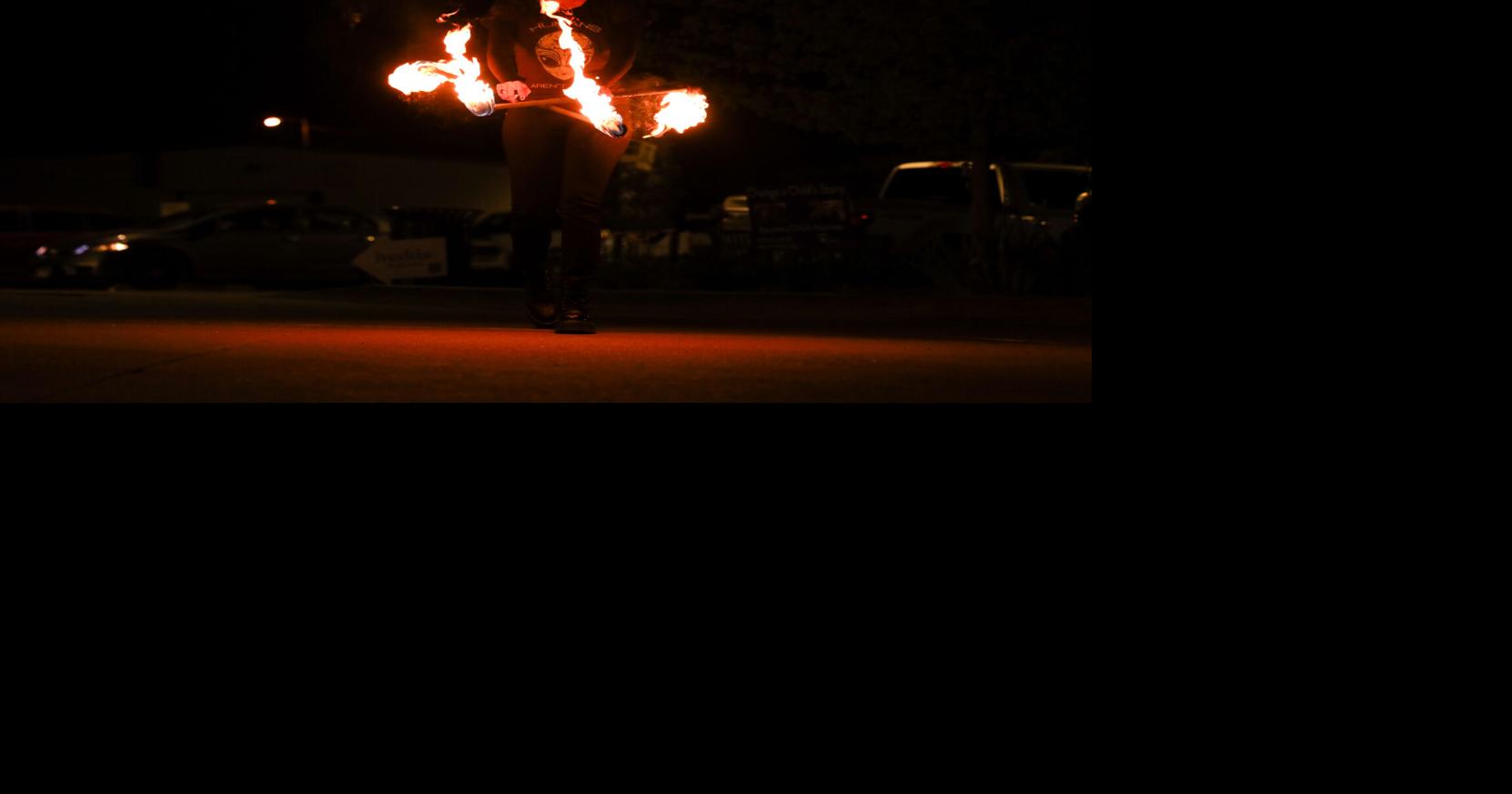 The UltraViolets: The flow arts group lighting up Columbia | Arts ...